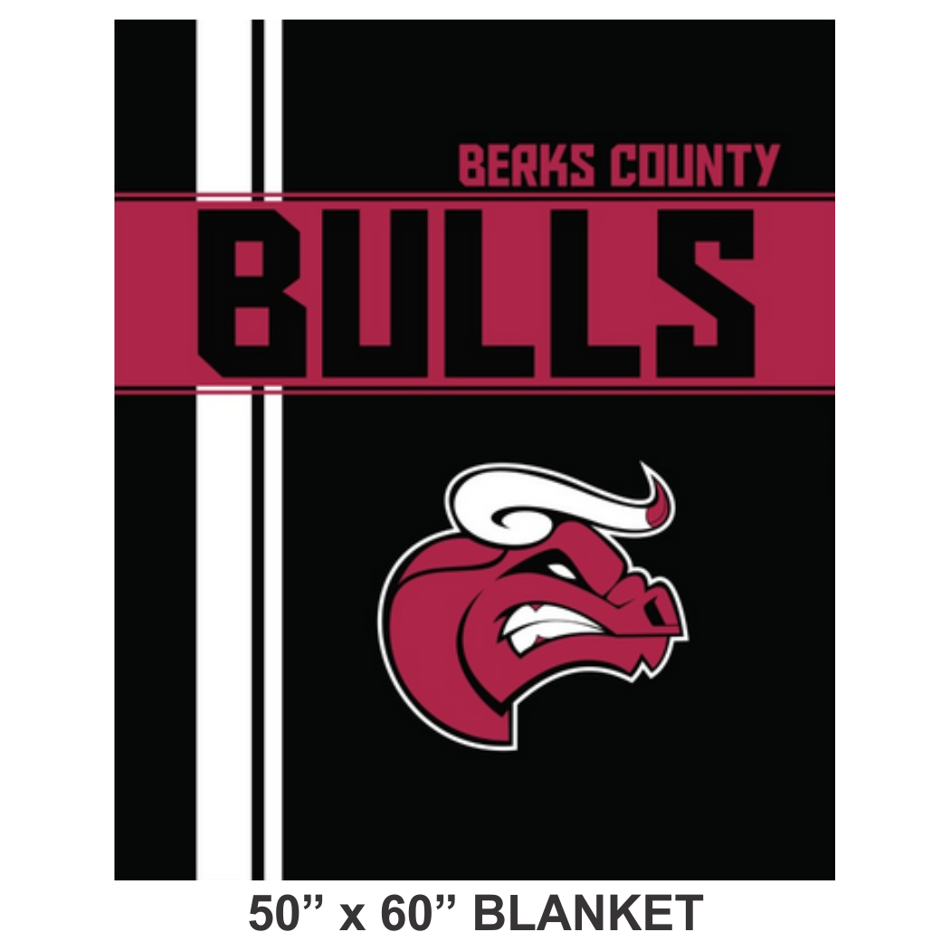 Berks County Bulls - Brute Sublimated Blanket – Sneaker Villa