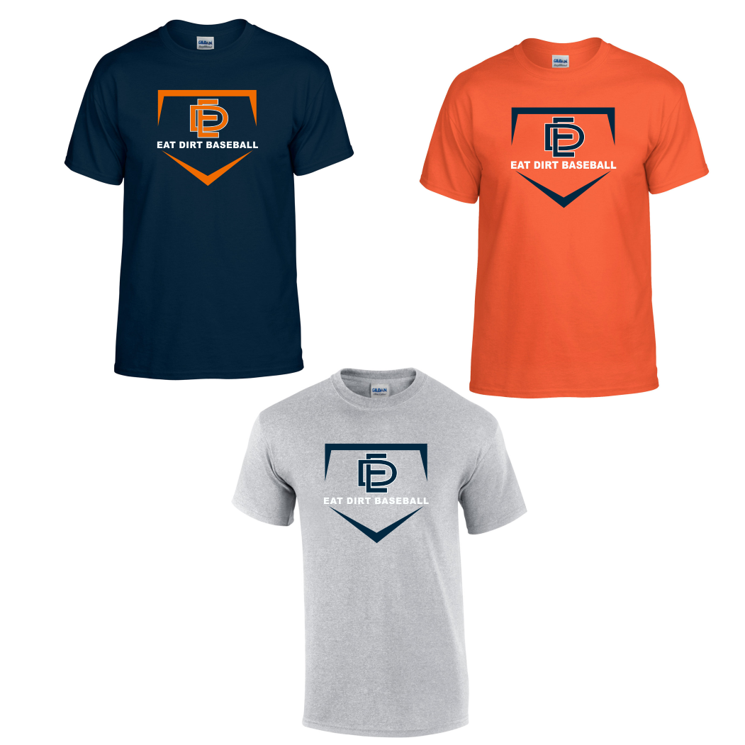 Eat Dirt Baseball - Short Sleeve Tee (Home Plate) – Sneaker Villa