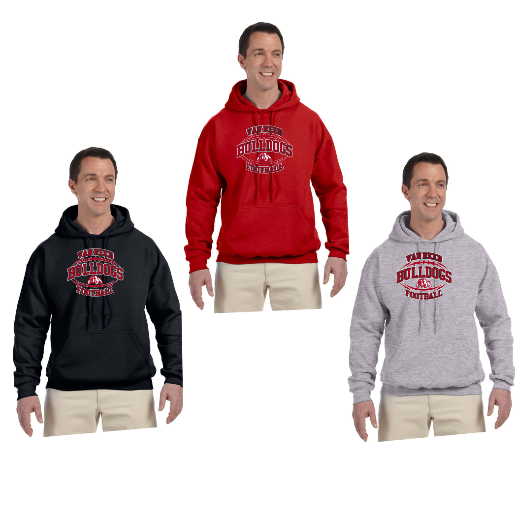 Van Reed Football - Heavyweight Hooded Sweatshirt – Sneaker Villa